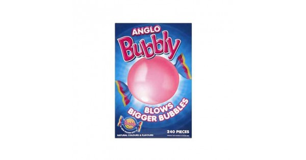 Anglo Bubbly Bubble Gum - 240 Pack | Sweets 'n' Candy Online Sweet Shop