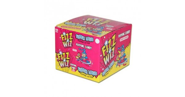 Fizz Wiz Popping Candy Cherry Flavour - Pack of 50