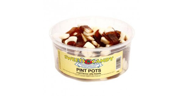 Pint Pots Fruit Flavour Jellies - 1.5 Ltr Tub -750g