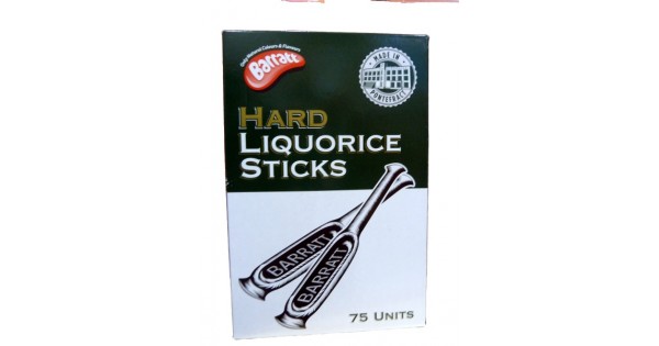Barratt`s Hard Liquorice Sticks - Pack of 75