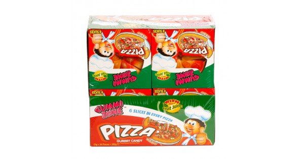 Jelly Pizza with Added Fruit Juice - 24 Pack