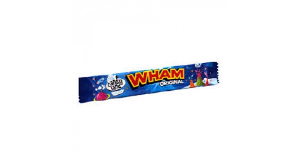 Wham Original Raspberry Flavour Chew Bar - 60 Pack